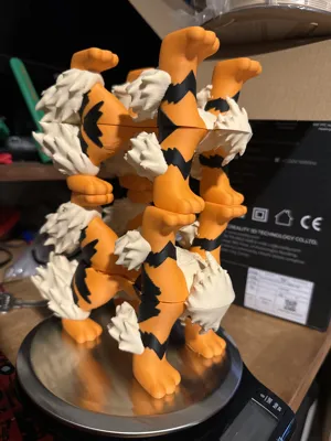 Arcanine Multicolor by entroisdimensions_figurine MakerWorld: Download ...
