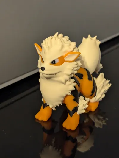 Arcanine Multicolor by entroisdimensions_figurine MakerWorld: Download ...