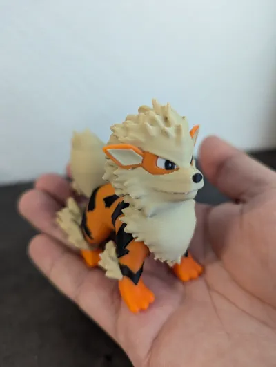 Arcanine Multicolor by entroisdimensions_figurine MakerWorld: Download ...