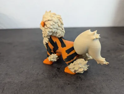 Arcanine Multicolor by entroisdimensions_figurine MakerWorld: Download ...