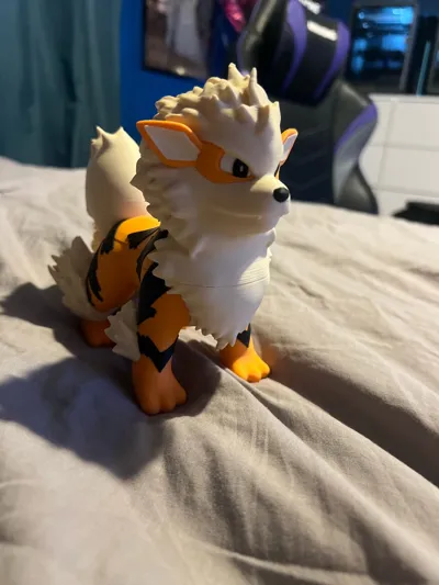 Arcanine Multicolor by entroisdimensions_figurine MakerWorld: Download ...