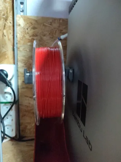 Bambu Lab X1C / P1S / P1P Folding Rolling Side Spool Holder Remixed by ...