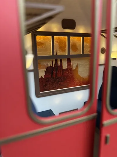 Hogwarts Express Book Nook (Extra Side Walls) Remixed by Dingo ...