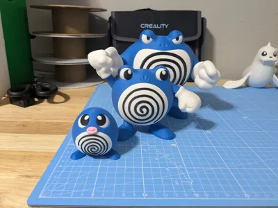 Poliwag multicolor by entroisdimensions_figurine MakerWorld: Download ...