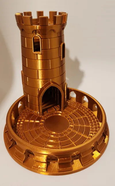 dice tower by 朔夜时雨 MakerWorld: Download Free 3D Models