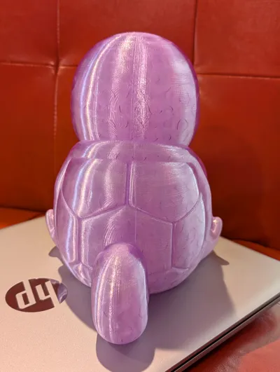 Pokemon-Squirtle Planter (NO SUPPORT) 来自 SnapPrint3D_SuperCrazyPrints MakerWorld：免费下载 3D 模型