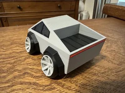 Tooned CYBERTRUCK - Model kit by soarpix MakerWorld: Download Free 3D ...