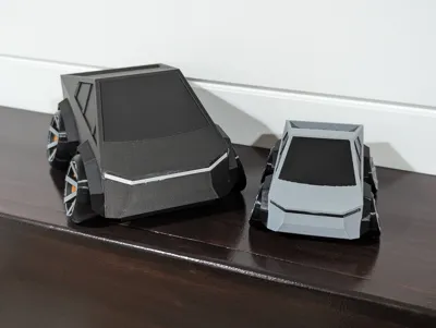 Tooned CYBERTRUCK - Model kit by soarpix MakerWorld: Download Free 3D ...