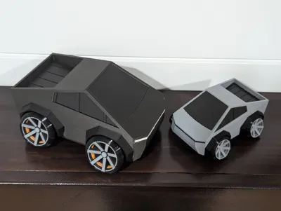 Tooned CYBERTRUCK - Model kit by soarpix MakerWorld: Download Free 3D ...