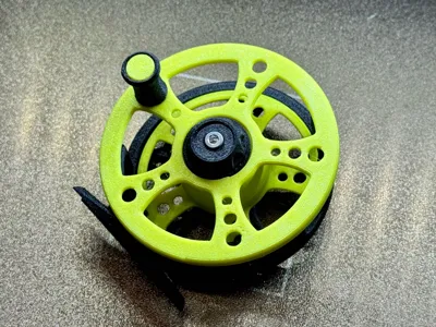 Fly fishing reel by Oppie Design MakerWorld: Download Free 3D Models