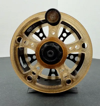 Fly fishing reel - Free 3D Print Model - MakerWorld