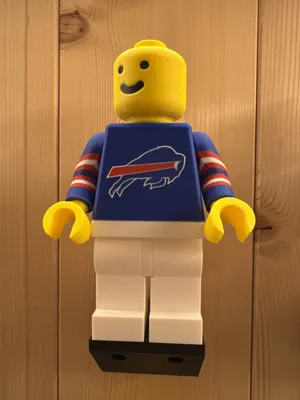 NFL Brick Man - Buffalo Bills (500%) by Jandaa MakerWorld: Download ...