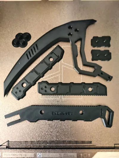 Tactical Sickle + Hand Axe by 风暴手作 MakerWorld: Download Free 3D Models