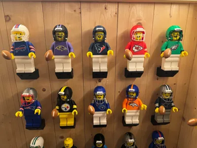 NFL Brick Man - Denver Broncos (500%) by Jandaa MakerWorld: Download ...