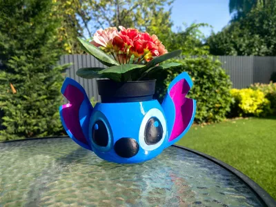 Stitch Planter by x4mp0 - MakerWorld