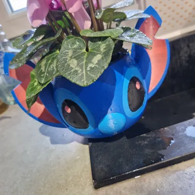 Stitch Planter by x4mp0 - MakerWorld