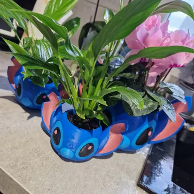 Stitch Planter by x4mp0 - MakerWorld