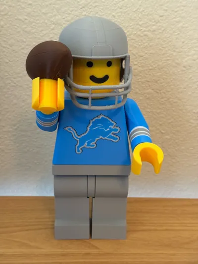 NFL Brick Man - Football by Jandaa MakerWorld: Download Free 3D Models