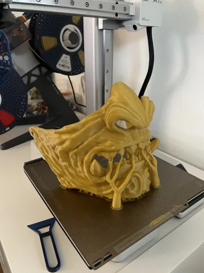 Samurai Oni Mask #01 by ONI.FORGE MakerWorld: Download Free 3D Models