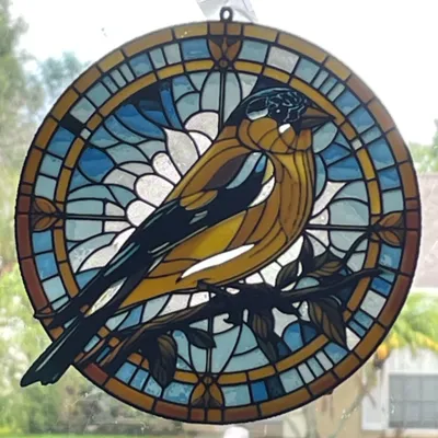HueForge Stained Glass Goldfinch by tlavedas - MakerWorld