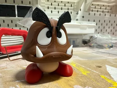 Paper Goomba – Multi Part by planpa3d MakerWorld: Download Free 3D Models