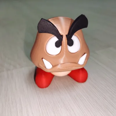 Paper Goomba – Multi Part by planpa3d - MakerWorld