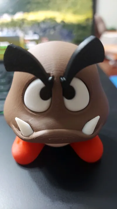 Paper Goomba – Multi Part by planpa3d MakerWorld: Download Free 3D Models
