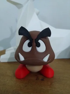 Paper Goomba – Multi Part by planpa3d MakerWorld: Download Free 3D Models