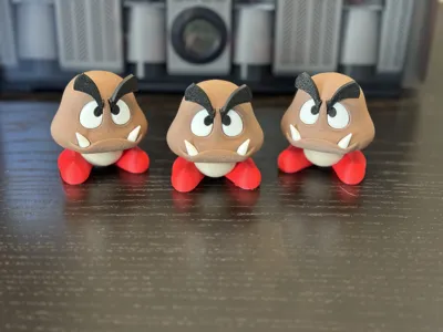 Paper Goomba – Multi Part by planpa3d - MakerWorld