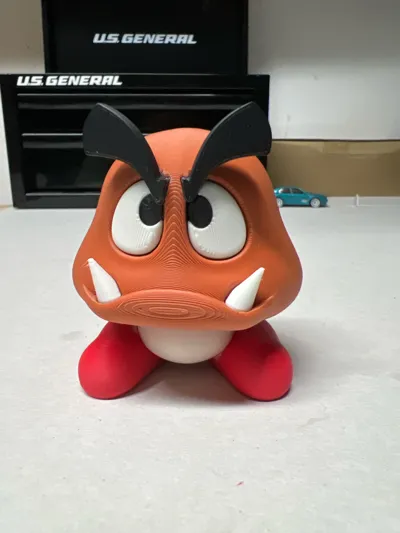 Paper Goomba – Multi Part by planpa3d MakerWorld: Download Free 3D Models