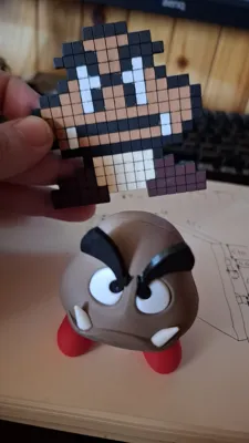 Paper Goomba – Multi Part by planpa3d MakerWorld: Download Free 3D Models