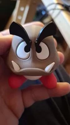 Paper Goomba – Multi Part by planpa3d MakerWorld: Download Free 3D Models