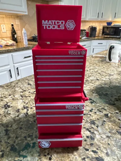 Matco Tools-Inspired Double-Stacked Tool Chest by joshua.makes ...