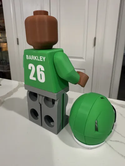 NFL Brick Man - Philadelphia Eagles (500%) - Free 3D Print Model ...