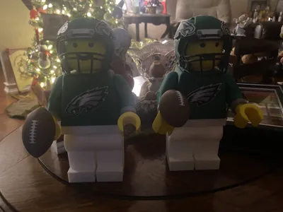 NFL Brick Man - Philadelphia Eagles (500%) by Jandaa MakerWorld ...