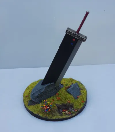 Buster Sword x Stand by carbon black MakerWorld: Download Free 3D Models