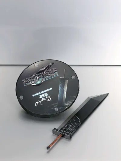 Buster Sword x Stand by carbon black MakerWorld: Download Free 3D Models