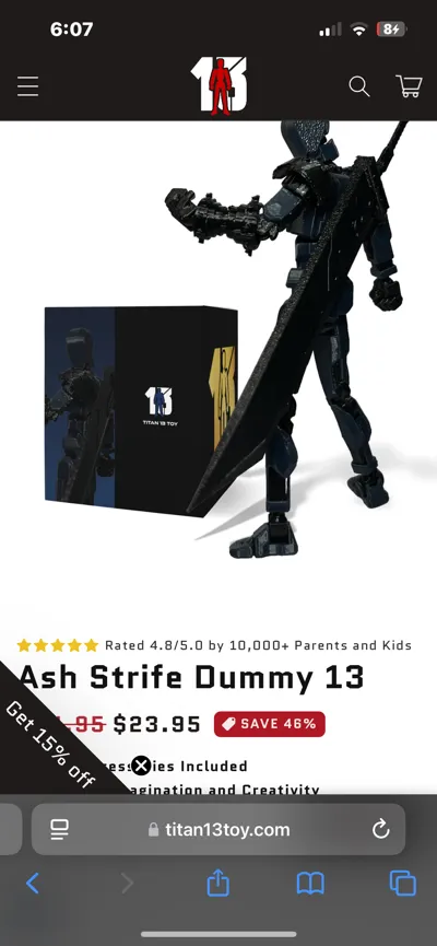 Cloud Strife (Dummy) 13 Remixed by carbon black MakerWorld: Download ...