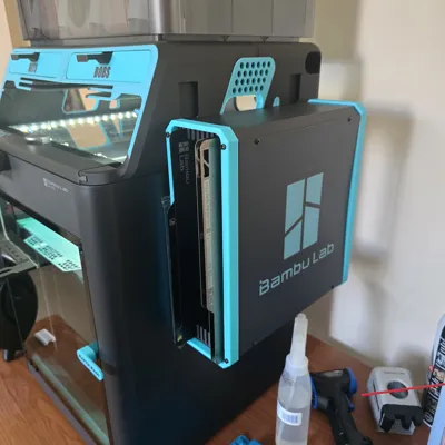 Build Plate Rack Connector AMS Riser V2 Remixed by maCyo42 MakerWorld ...