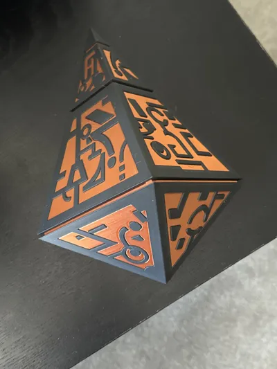 MTG Deck Box, Zendikar Hedron Remixed by RedCometDesigns - MakerWorld