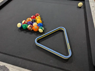 Pool Triangle Rack 2-1/4 by dion1231 - MakerWorld