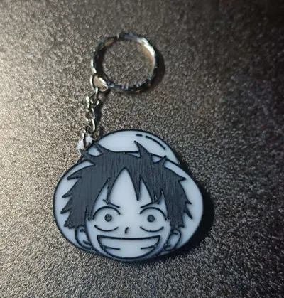 Keychain Luffy - One Piece by ARTICAT - MakerWorld
