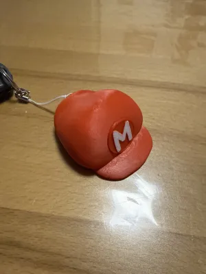 Super Mario & Luigi Cap Keychain by ONI.FORGE MakerWorld: Download Free ...