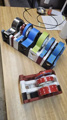 Tape Dispenser, Multi-size/Modular by Miguel M. MakerWorld: Download Free 3D Models