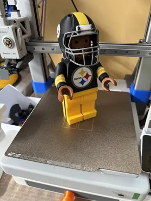 NFL Brick Man - Pittsburgh Steelers (500%) - Free 3D Print Model ...