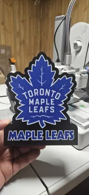 Toronto Maple Leafs LED Lightbox by MFDesigns3D MakerWorld: Download ...