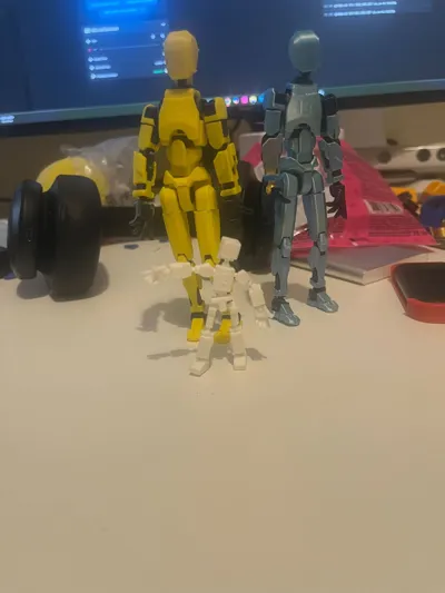 Micro Mini 13 Jointed Action Figure Remixed by scottg MakerWorld: Download Free 3D Models