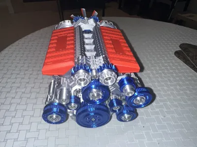 Flaming Fox V8 by WH MakerWorld: Download Free 3D Models