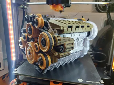 Flaming Fox V8 by WH MakerWorld: Download Free 3D Models