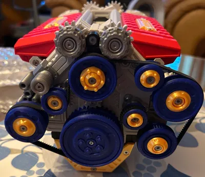Flaming Fox V8 - Free 3D Print Model - MakerWorld